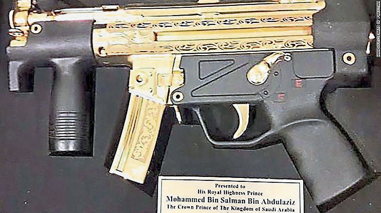 與巴國簽814億貿易協議 沙地王儲獲贈金鎗 | 国际 | 2019-02-21 – 光明日报