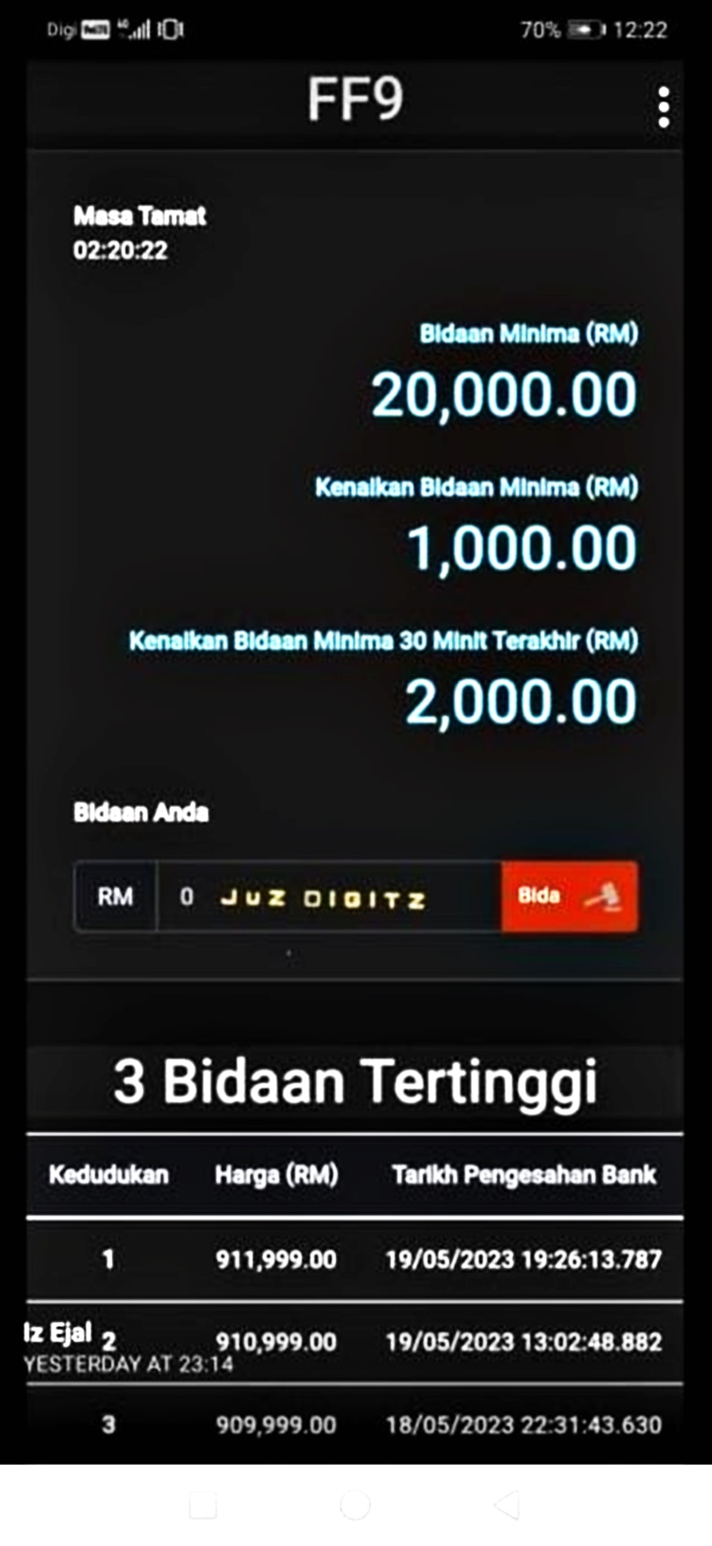 差2千元！ 91萬1999落槌 女企業家未標得FF9 | 精選 | 即時 | 國內 | 2023-05-20 – 光明日报