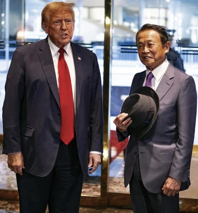 特朗普紐約晤麻生太郎 開啟影子外交 | 国际 | 2024-04-24 – 光明日报